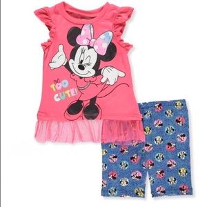 Disney | Matching Sets | Disney Minnie Mickey Mouse Cute Set | Poshmark